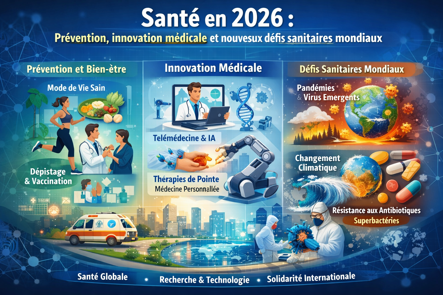Santé en 2026 : prévention, innovation médicale et nouveaux défis ...